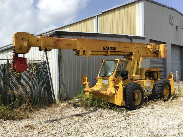 1985 Galion 150FA 4x4 Rough Terrain Crane, Parts/Stationary ...