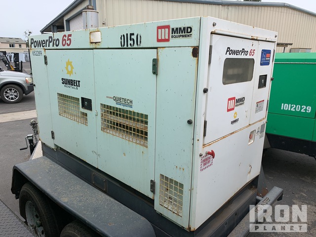2014 MMD Power Pro 65 63 kVA Mobile Generator Set in Ventura ...