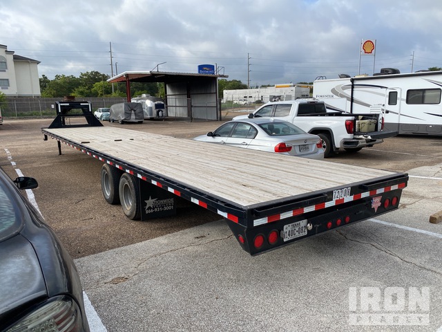 2019 PJ FD402 40 ft T/A Gooseneck Flatbed Trailer in College Station ...