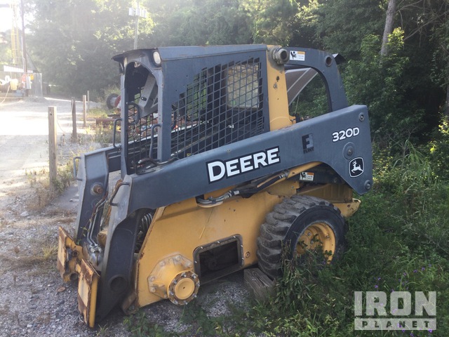 2013 John Deere 320D Skid Steer Loader, Skid Steer Loader