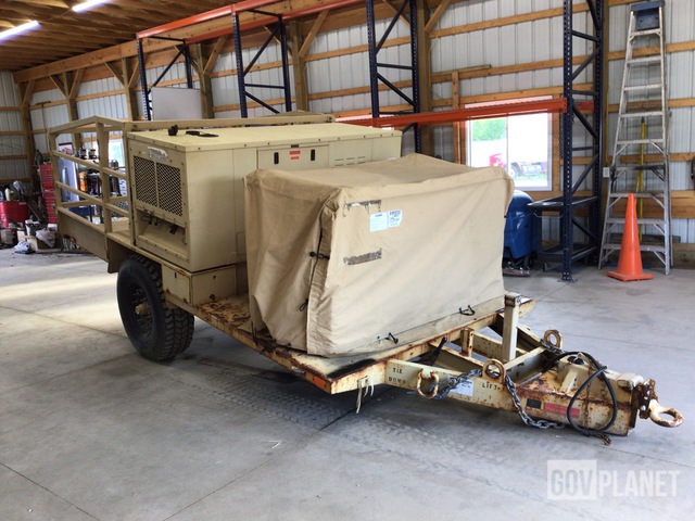 Surplus DHS Systems DRASH Shelter Transport Trailer in Capac, Michigan ...