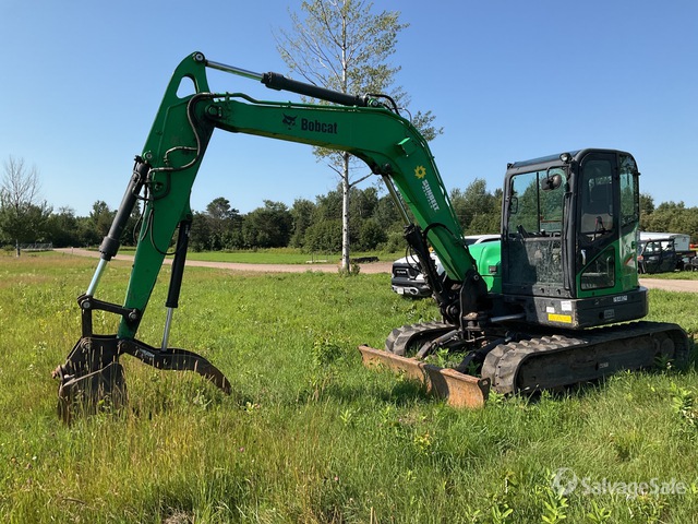 2015 Bobcat E85 Mini Excavator, Micro Excavator