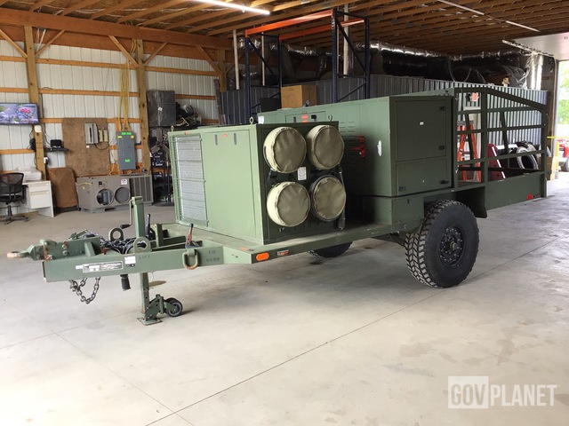 Surplus DHS Systems DRASH Shelter Transport Trailer in Capac, Michigan ...