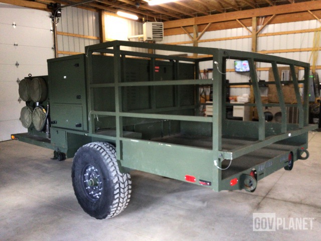 Surplus DHS Systems DRASH Shelter Transport Trailer in Capac, Michigan ...