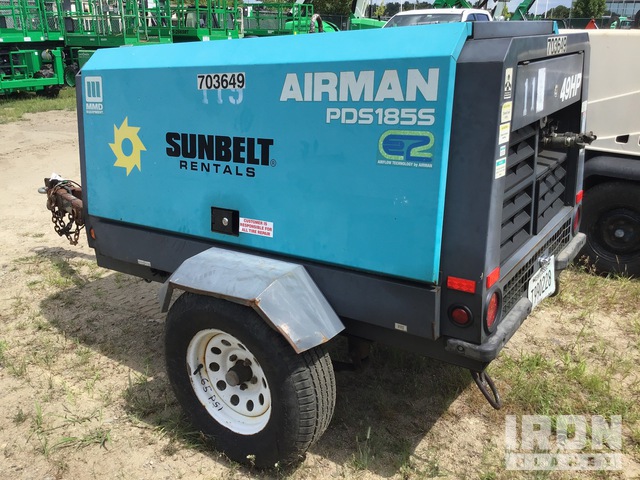2011 Airman PDS185S 185 cfm Mobile Air Compressor in Manchester, New ...