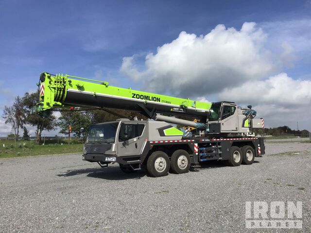 2018 Zoomlion ZTC800 80 ton 8x4x4 Truck Crane (Unused), Hydraulic Truck ...