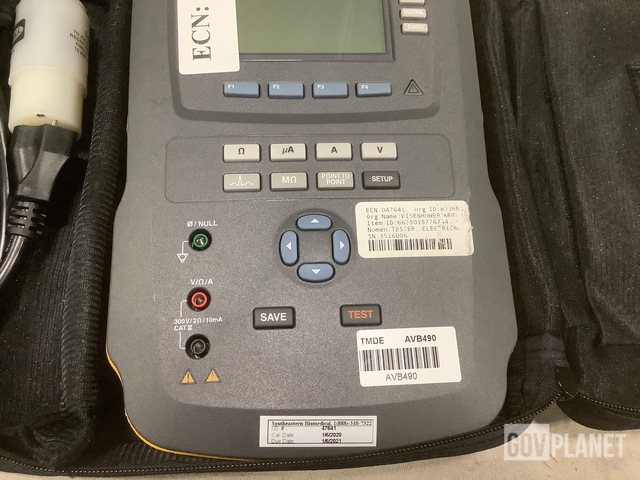 Surplus Fluke ESA612 Electrical Safety Analyzer in Chambersburg ...