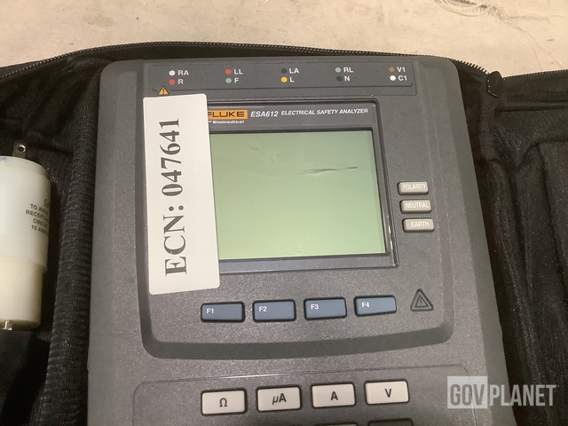 Surplus Fluke ESA612 Electrical Safety Analyzer in Chambersburg ...