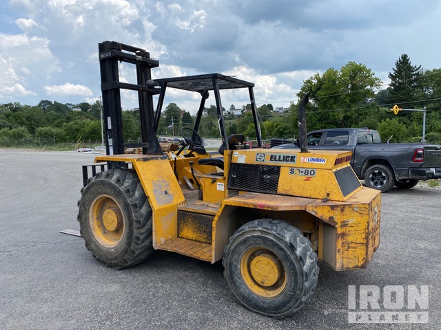 Sellick SD-80 8000 lb 4x2 Rough Terrain Forklift in Mount Pleasant ...