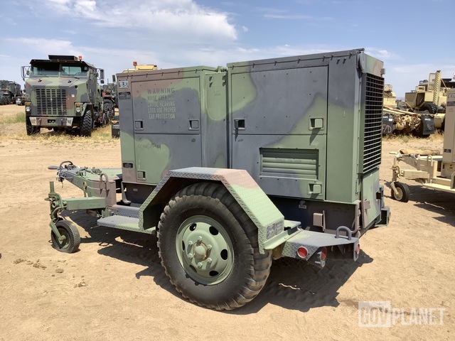 Surplus 1992 Forster Enterprises MEP-007B 100kW Generator Set in Doyle ...