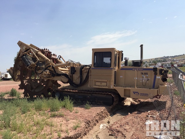 2014 Tesmec TRS1075 Tracked Trencher in Gillette, Wyoming, United ...