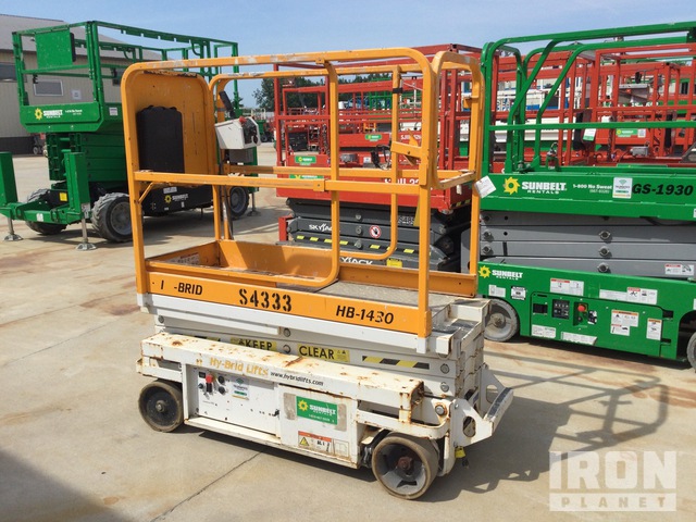 2015 Hybrid HB-1430 Electric Scissor Lift in Joliet, Illinois, United ...