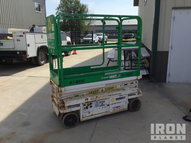 2015 Hybrid HB-1430 Electric Scissor Lift in Joliet, Illinois, United ...