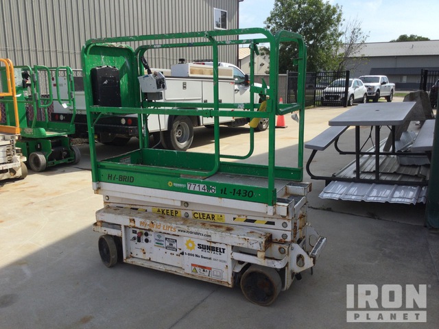 2015 Hybrid HB-1430 Electric Scissor Lift in Joliet, Illinois, United ...