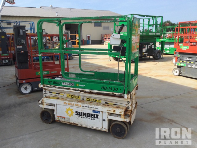 2015 Hybrid HB-1430 Electric Scissor Lift in Joliet, Illinois, United ...