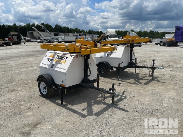 Quantity of (2) 2017 Generac Mobile MLG8 6 kW S/A Runway Closure Marker ...