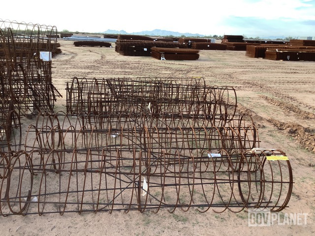 Surplus (9) 24" Circle Rebar Cages in Red Rock, Arizona, United States ...