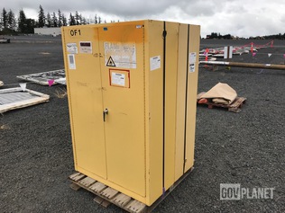 Surplus (2) Eagle Manufacturing 1947 Safety Storage Cabinets in ...