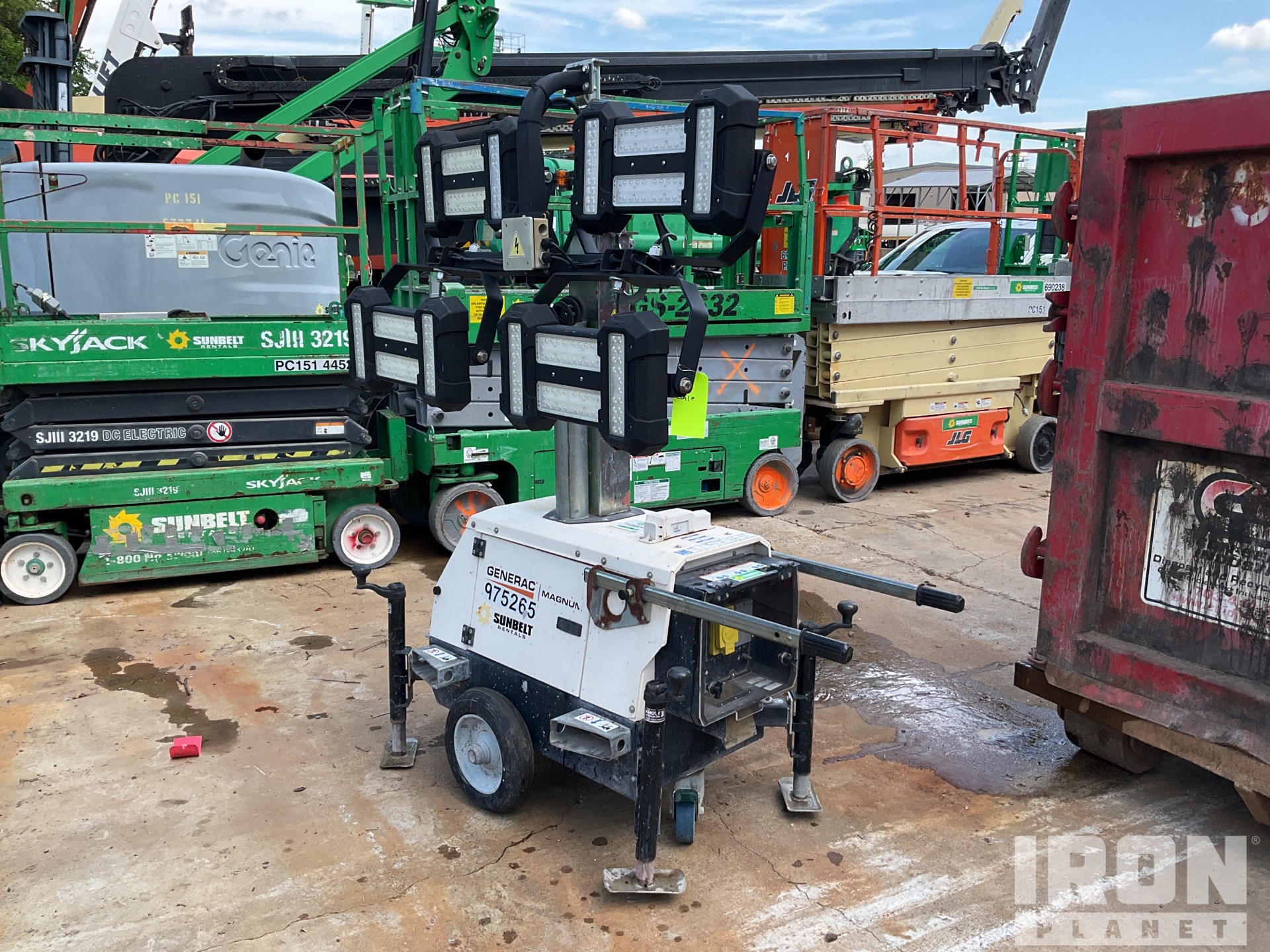 Generac Plt240 Light Tower | Shelly Lighting