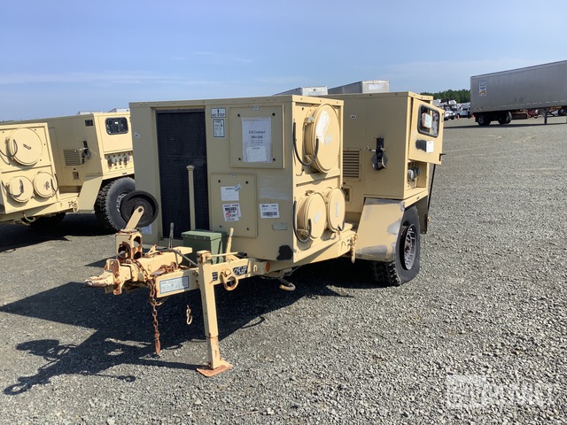 Surplus 2009 PowerSystems International DRASH Shelter Transport Trailer ...