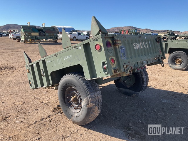 Surplus US ARMY Tank Automotive Command M1102 Cargo Trailer in Yermo ...