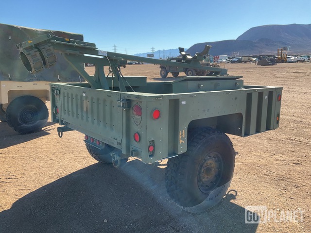 Surplus US ARMY Tank Automotive Command M1102 Cargo Trailer in Yermo ...