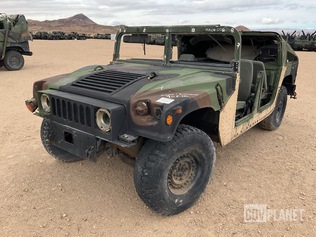 Surplus AM General M1114 w/MCTAGS HMMWV 4 Door w/Slant Back in Yermo ...