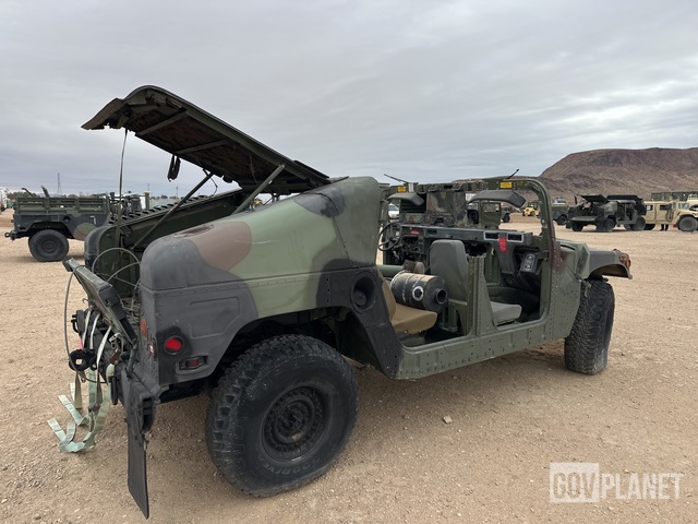 Surplus AM General M1114 w/MCTAGS HMMWV 4 Door w/Slant Back in Yermo ...