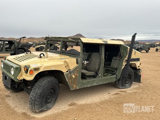 Surplus AM General M1151A1 w/MCTAGS HMMWV 4 Door Hard Top w/Slant Back ...