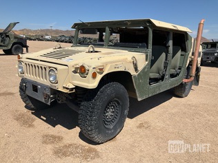 Surplus AM General M1151A1 w/MCTAGS HMMWV 4 Door Hard Top w/Slant Back ...