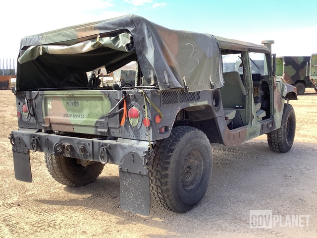 Surplus 2007 AM General M1165 HMMWV 4 Door Soft Top w/Truck Body in ...