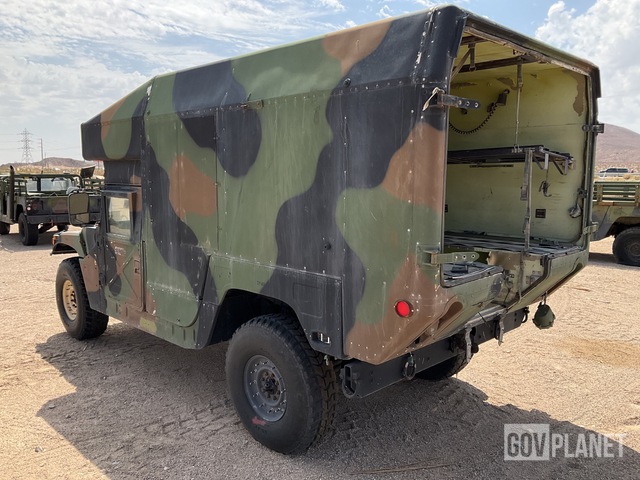 Surplus 2001 AM General M997A2 HMMWV 2 Door Hard Top w/Ambulance Body ...