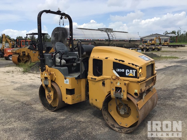 2015 Cat CB34 Double Drum Roller in Boutte, Louisiana, United States ...