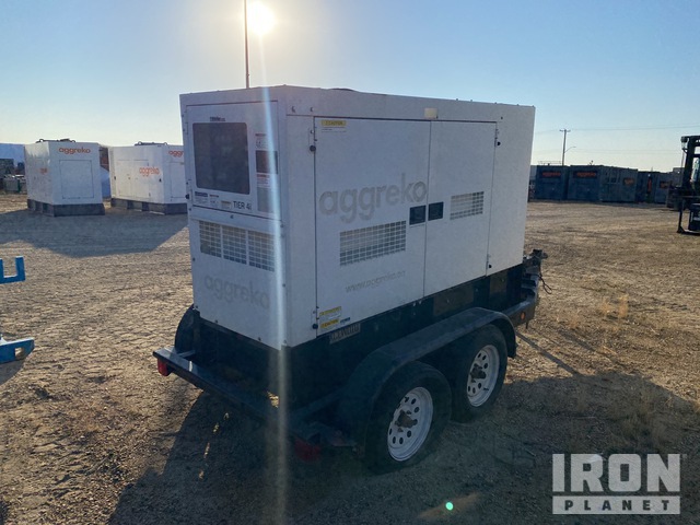2013 Multiquip DCA-70SSJU4I 56 kW Mobile Generator Set in Leduc ...