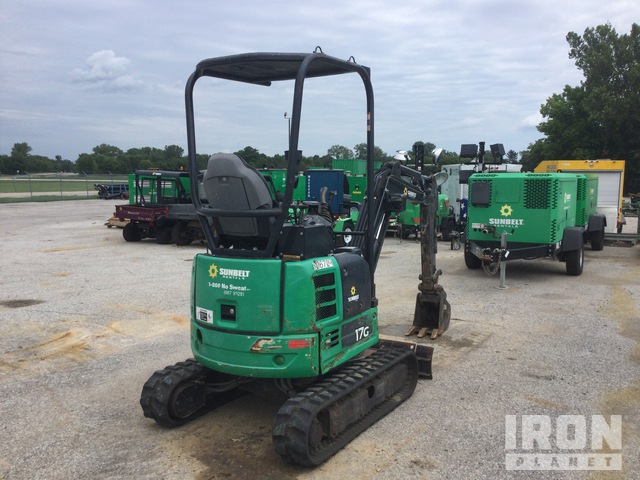 2015 John Deere 17G Mini Excavator in Granite City, Illinois, United ...