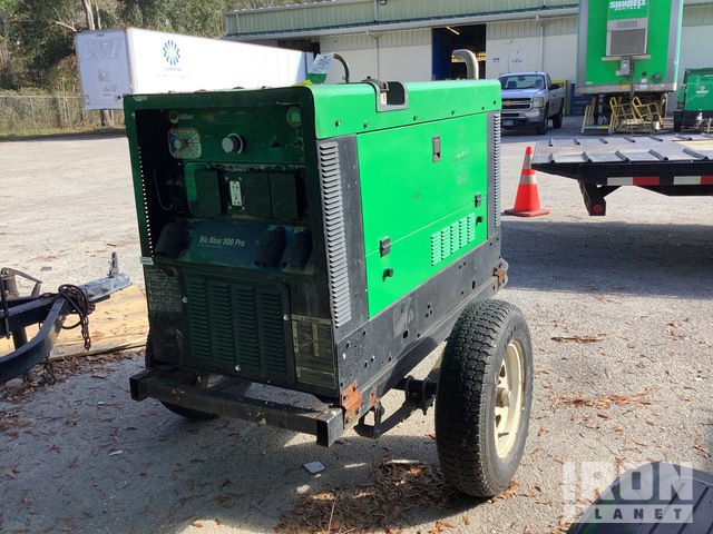 2012 Miller Big Blue 300 Pro 300 A Mobile Multi-Process Engine Driven ...