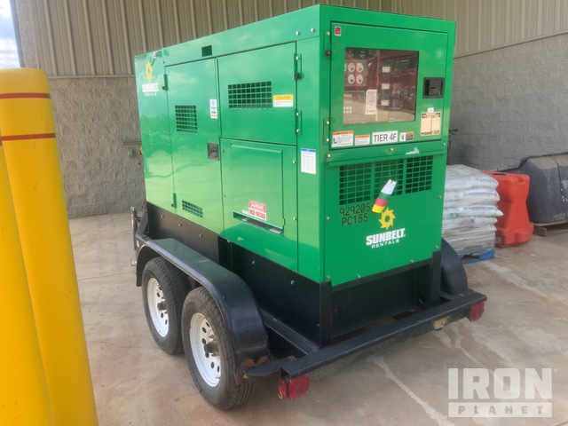 2016 MQ Power DCA70SSIU4F 70 kVA Mobile Generator Set in Upper Marlboro ...