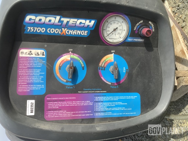 Surplus Robinair CoolTech 75700 Coolant Exchanger in Butner, North ...