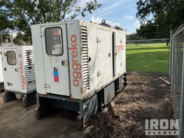 2005 (unverified) Aggreko 125 kW Skid-Mounted Generator Set in New ...