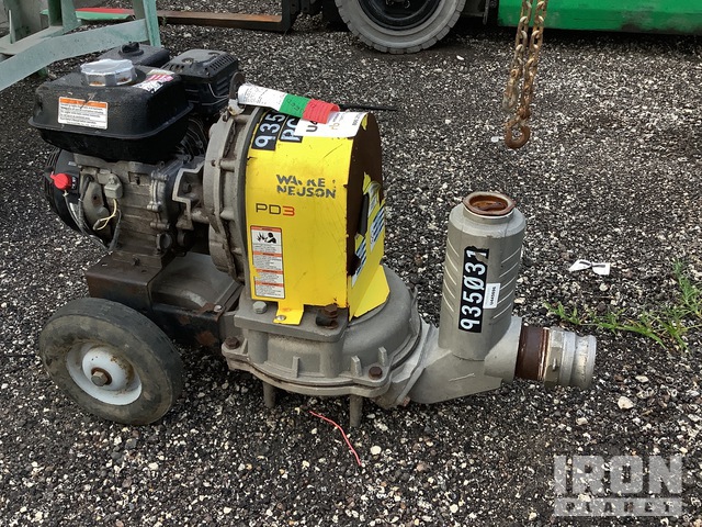 2016 Wacker Neuson PD3 Water Pump in Orlando, Florida, United States ...