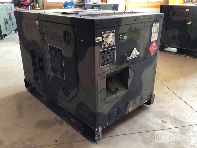 Surplus 2009 Fermont MEP-802A 5kW Generator Set in Capac, Michigan ...