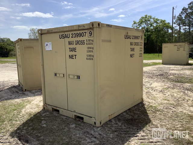 Surplus 2012 Advanced Containment Systems FPU-8-2 Storage Container in ...