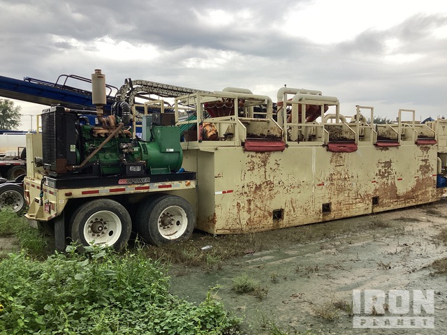 2011 Tulsa Rig Iron MCS-750 Reclaimer Mud Mixing System in Weatherford ...