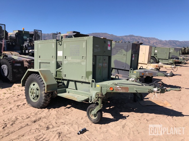 Surplus 1986 Libby MEP-007B 100kW Generator Set in Doyle, California ...