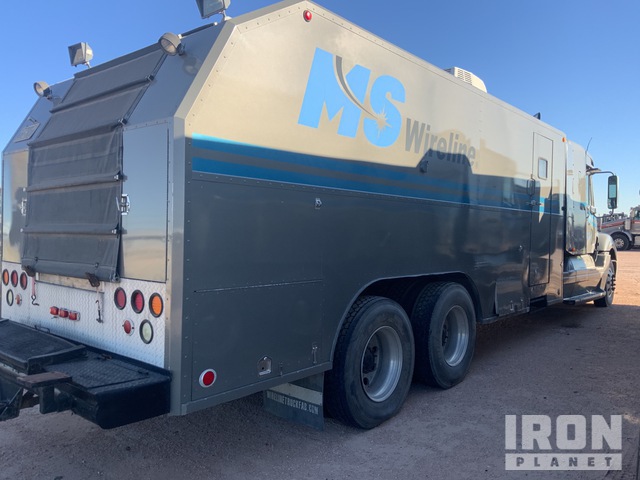 2001 Freightliner Columbia Sleeper Wireline Logging Truck in Midland ...