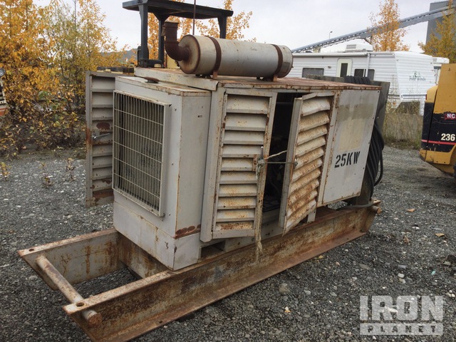 Cummins 25 kW Skid-Mounted Generator Set in Anchorage, Alaska, United ...