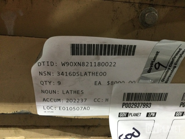 Surplus Vega Lathe in Chambersburg, Pennsylvania, United States ...