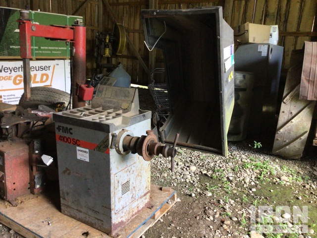 FMC 4100 SC Computer Wheel Balancer in Esperance, New York, United ...