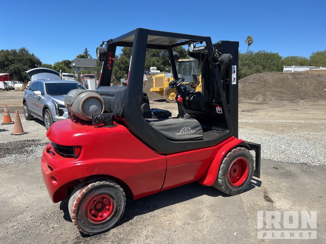 2002 Linde H35T-03 7000 lb LPG Pneumatic Tire Forklift in Watsonville ...