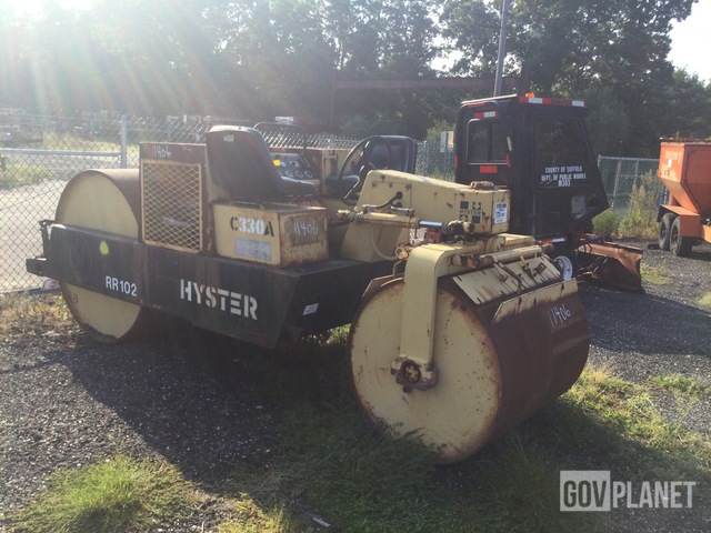 Surplus Hyster C330A Smooth Drum Compactor in Yaphank, New York, United ...